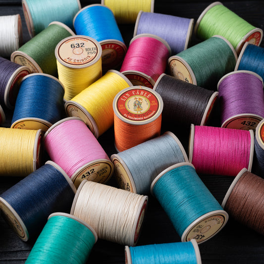 Linen Thread, Waxed Thread, Leather Sewing Thread – Forleathercraft.com