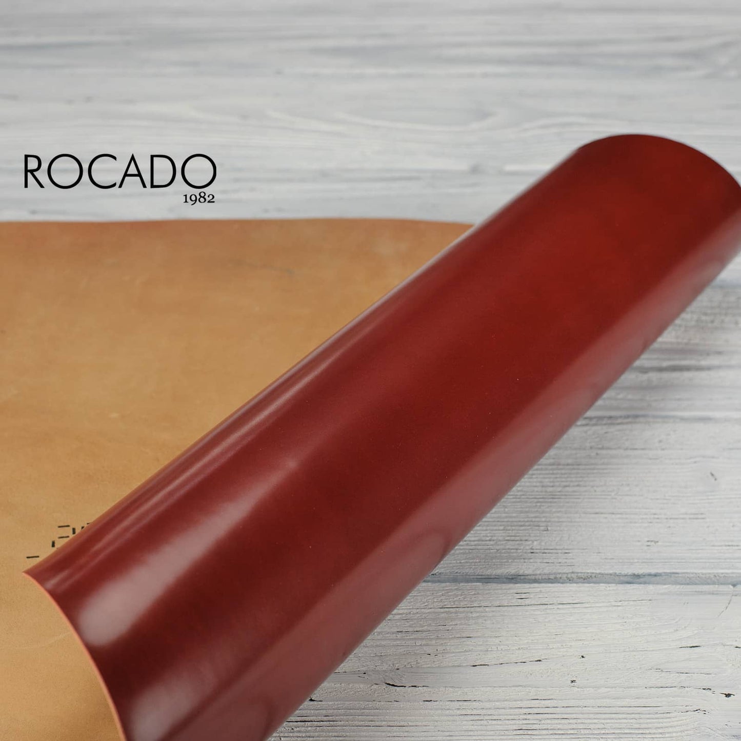 Rocado Classic - Red - Shell Cordovan Leather – Forleathercraft.com